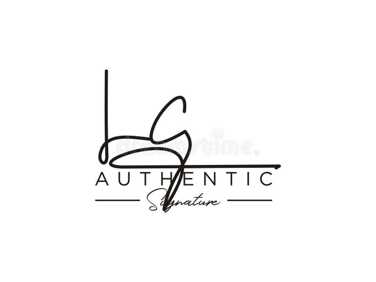Lc Signature Stock Illustrations – 214 Lc Signature Stock Illustrations ...