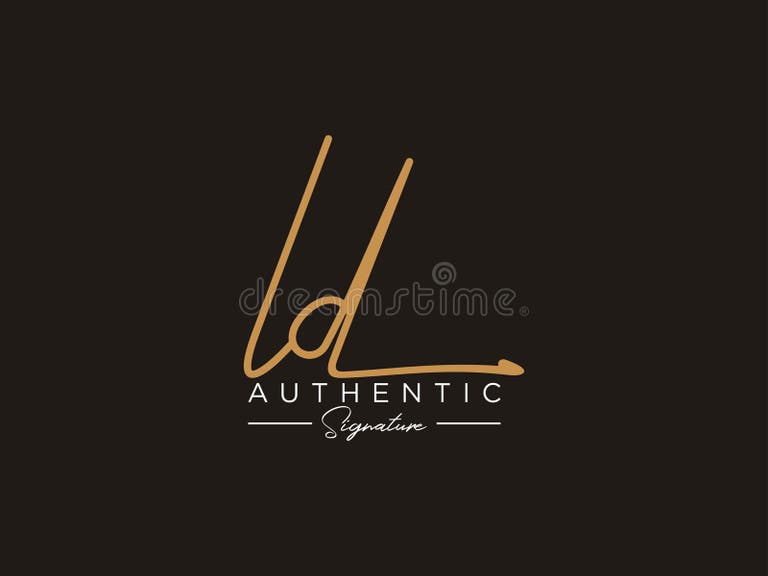Ld Signature Stock Illustrations – 249 Ld Signature Stock Illustrations ...