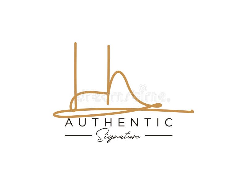 Lh Signature Stock Illustrations – 221 Lh Signature Stock Illustrations ...