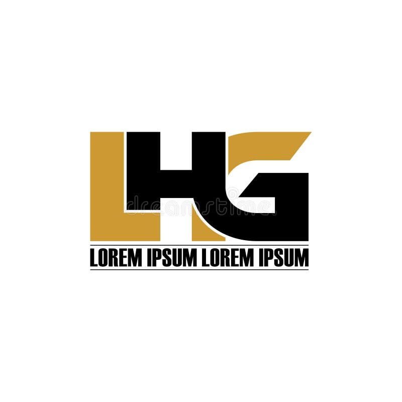 Letter LHG Simple Monogram Logo Icon Design. Stock Vector ...