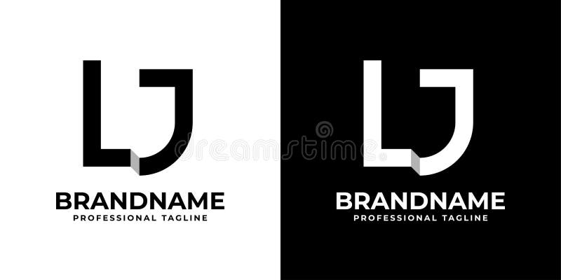 Letter LJ or JL Monogram Logo Stock Illustration - Illustration of ... Letter LJ or JL Monogram Logo Stock Illustration - Illustration of ...