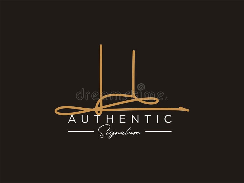 Signature Ll Stock Illustrations – 196 Signature Ll Stock Illustrations ...