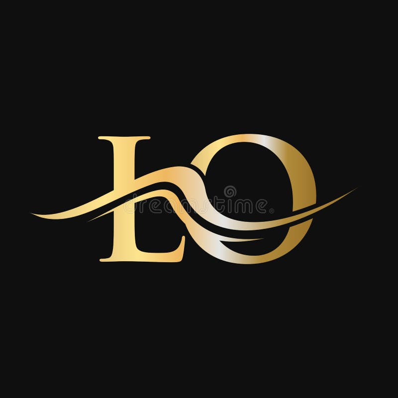 Letter LO Logo Design. Initial LO Logotype Template for Business and ...