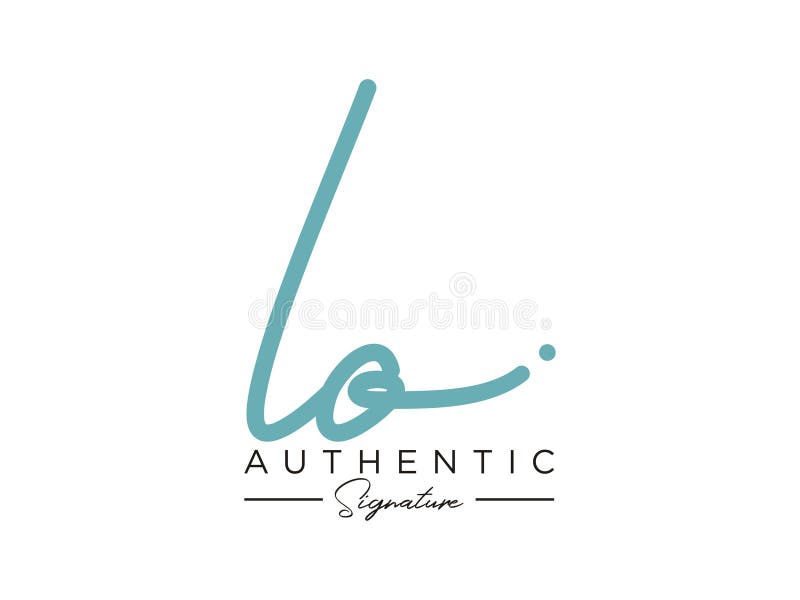 Lo Signature Stock Illustrations – 219 Lo Signature Stock Illustrations ...