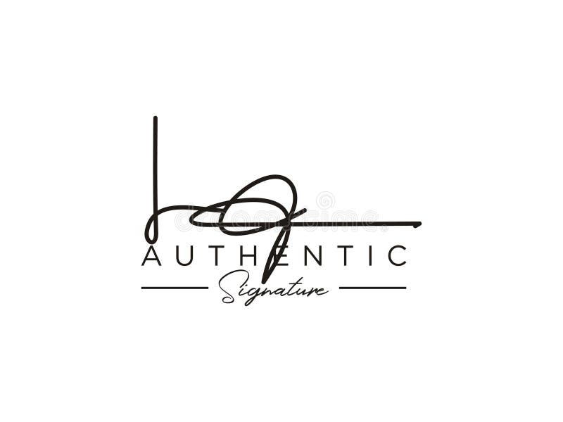 Letter LO Signature Logo Template Vector Stock Vector - Illustration of ...