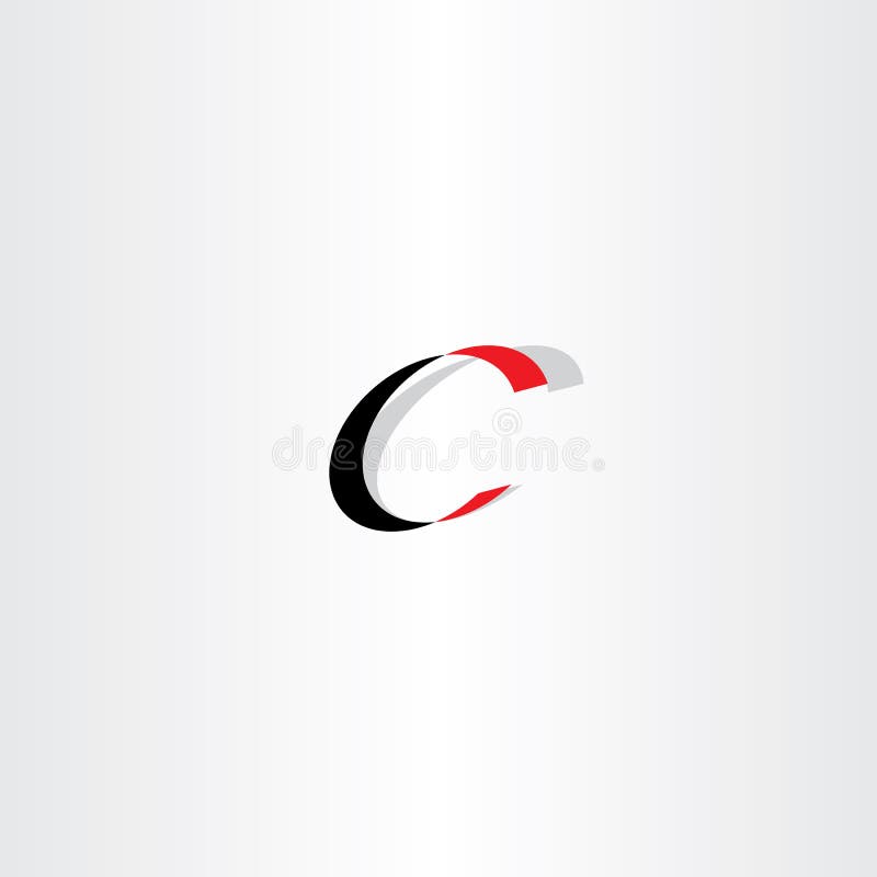 Letter Logo C Icon Symbol Vector Design Stock Vector - Illustration of ...