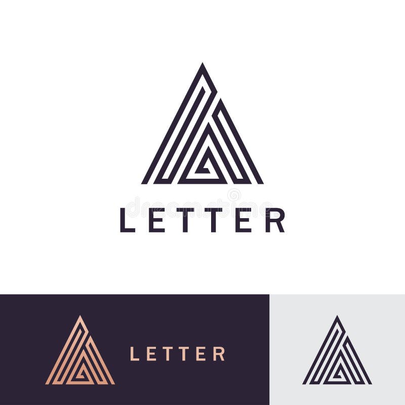 Letter a Logo, Creative a Logo Initial Symbol for Your Business Stock ...