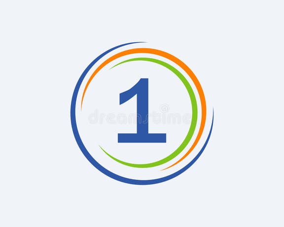 1 Letter Logo Design. Modern, Unique Creative 1 Logo Design. Initial 1 ...