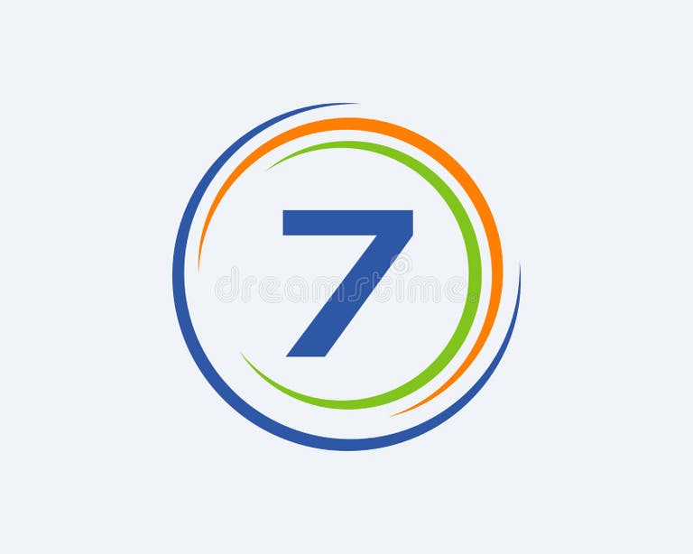 7 Letter Logo Design. Modern, Unique Creative 7 Logo Design. Initial 7 ...