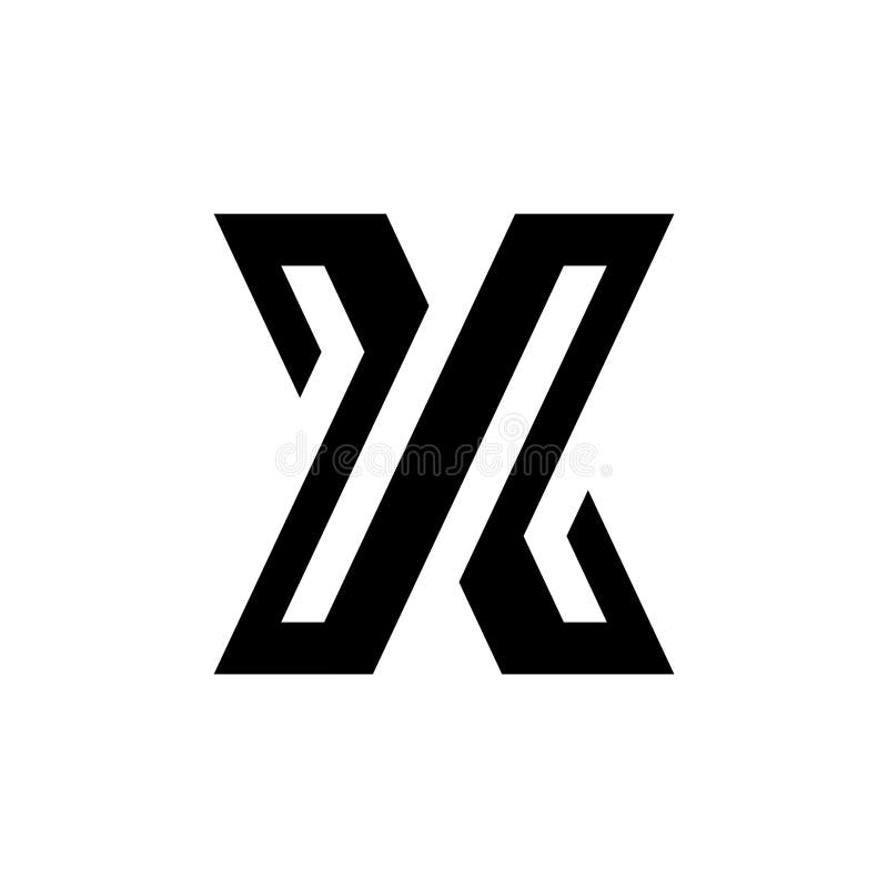 Letter X Logo or Icon Design Stock Vector - Illustration of typography ...