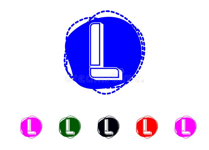 Letter Logo and Icon Design Template Stock Vector - Illustration of ...