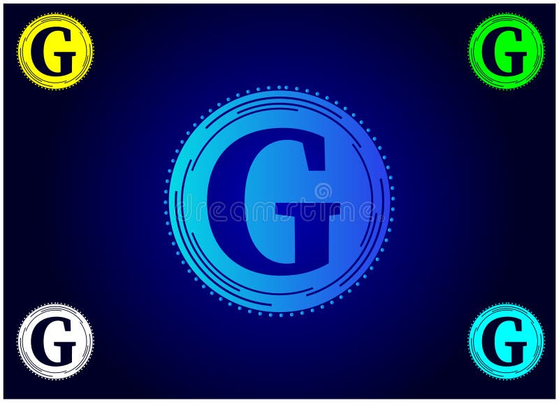 Letter Logo and Icon Design Template Stock Vector - Illustration of ...