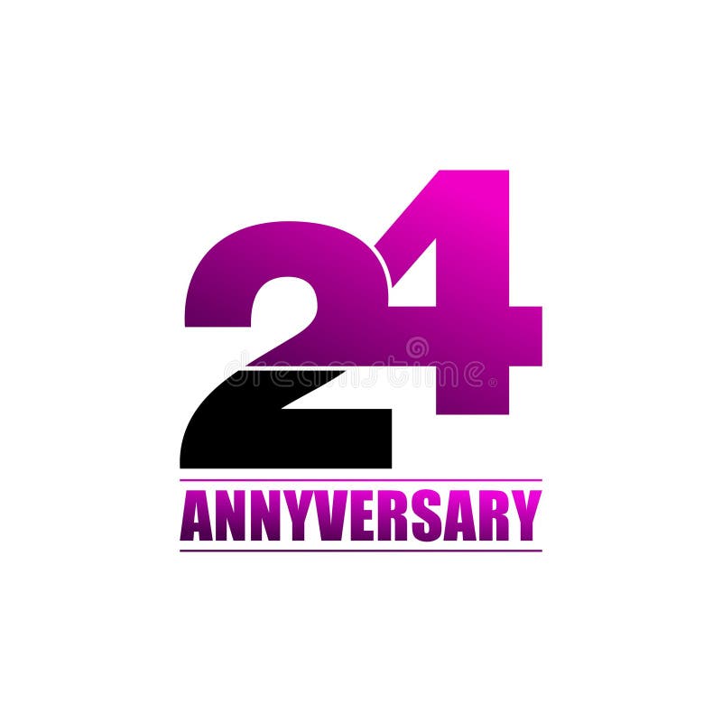 Letter 24 Monogram Logo Icon Design Vector. Stock Vector - Illustration ...