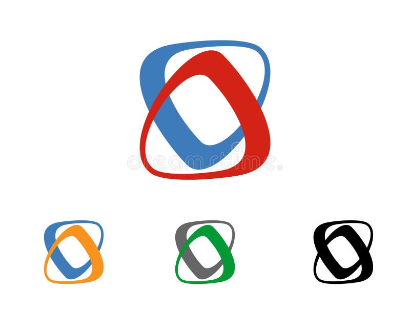 A Letter Logo 4 Icon Template Stock Vector - Illustration of brand ...