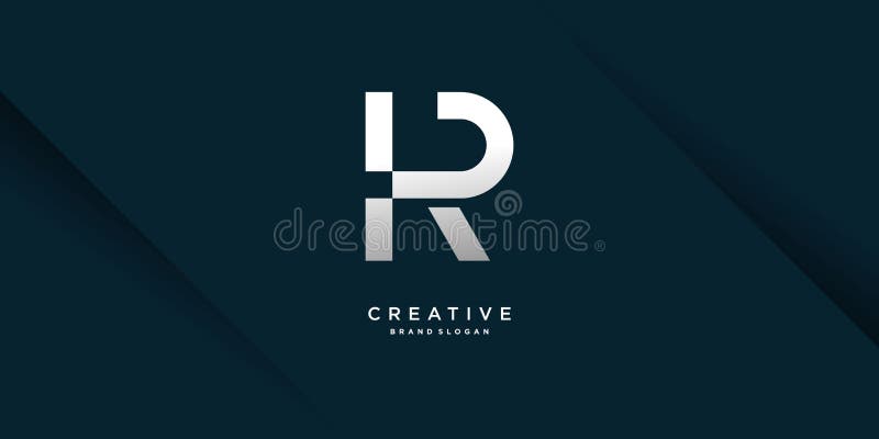 Letter Logo with Initial R, with Modern Bold Concept Premium Vector ...