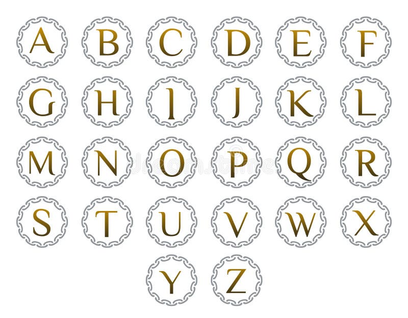 Letter Logo set stock vector. Illustration of small, series - 63305584