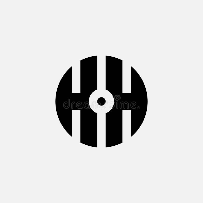 308 Letter Logo Shape Geometric Math Educational Learning Round Circle ...