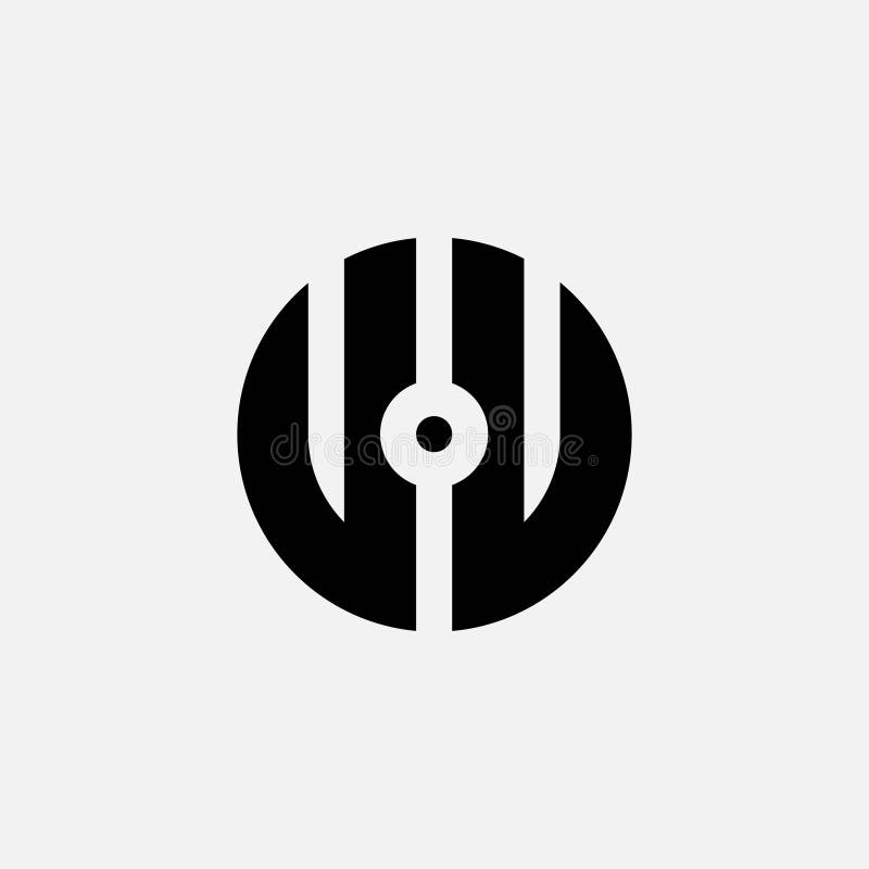 321 Letter Logo Shape Geometric Math Educational Learning Round Circle ...