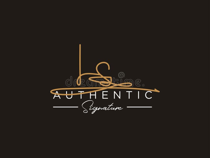 Ls Signature Stock Illustrations – 273 Ls Signature Stock Illustrations ...