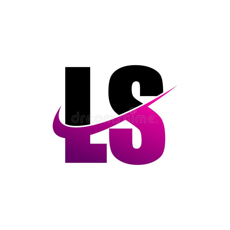 Letter LS Simple Monogram Logo Icon Design. Stock Vector - Illustration ...