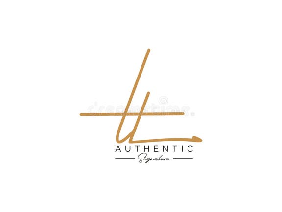 Letter LT Signature Logo Template Vector Stock Vector - Illustration of ...