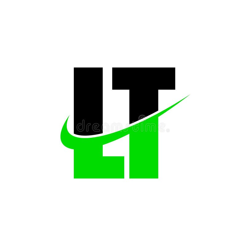 Letter LT Simple Monogram Logo Icon Design. Stock Vector - Illustration ...