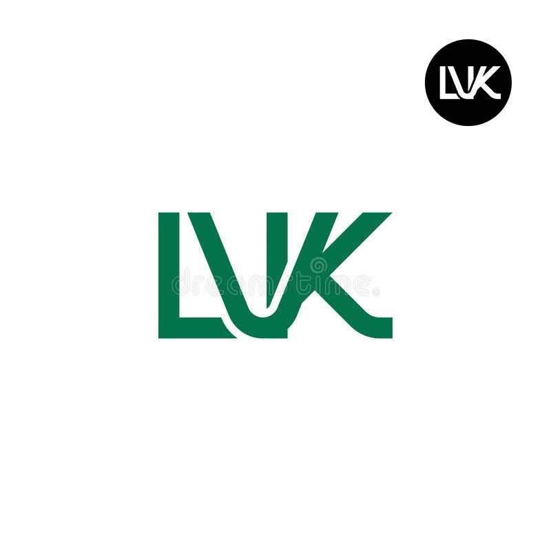 Lvk Monogram Stock Illustrations – 5 Lvk Monogram Stock Illustrations, Vectors & Clipart ...