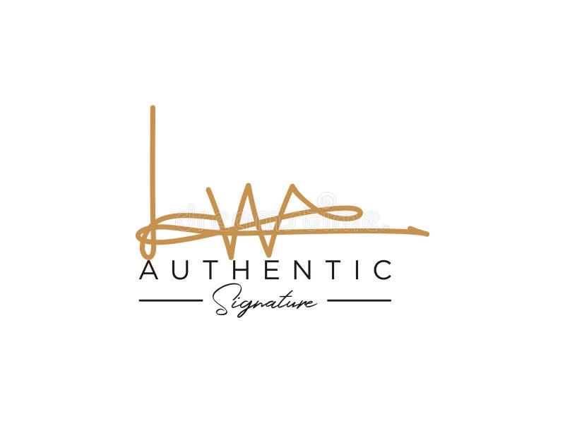 Lw Signature Stock Illustrations – 208 Lw Signature Stock Illustrations ...