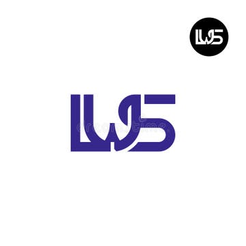 Letter LWS Monogram Logo Design Stock Vector - Illustration of brand ...