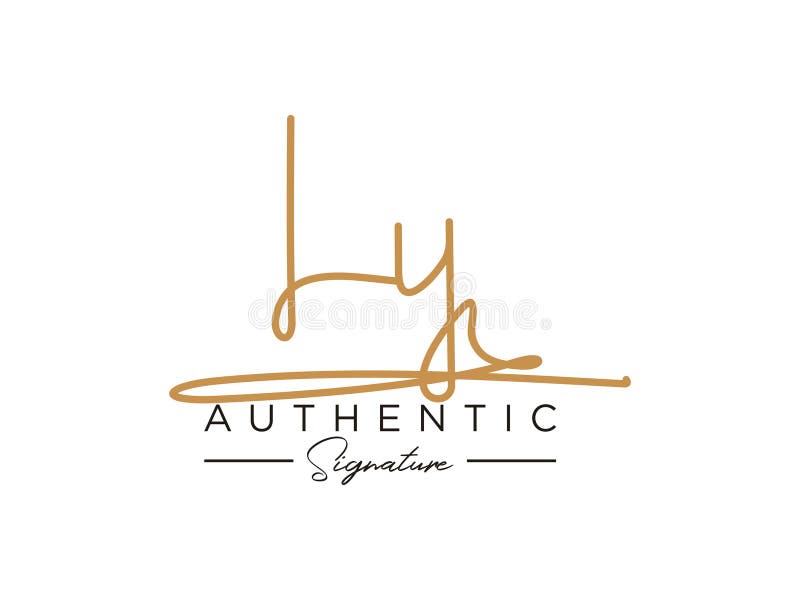 Ly Signature Stock Illustrations – 206 Ly Signature Stock Illustrations ...