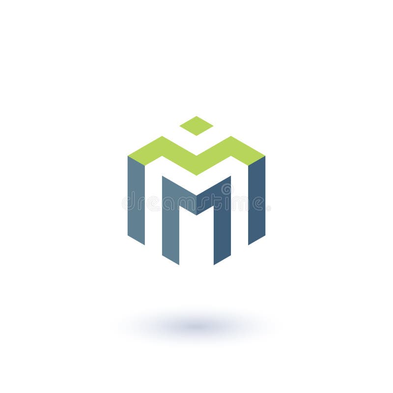 Letter M Cube Logo Stock Illustrations – 469 Letter M Cube Logo Stock ...