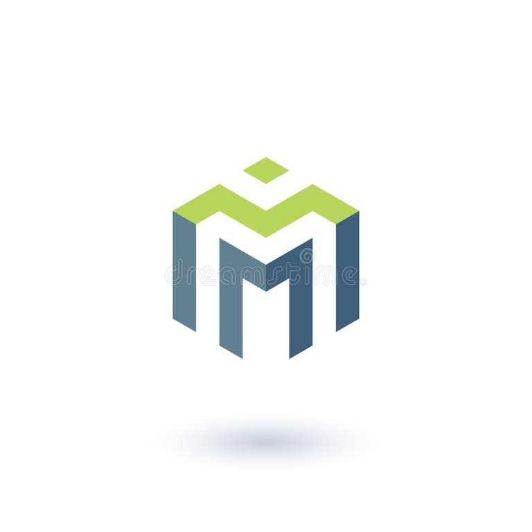 Letter M Cube Logo Stock Illustrations – 469 Letter M Cube Logo Stock ...
