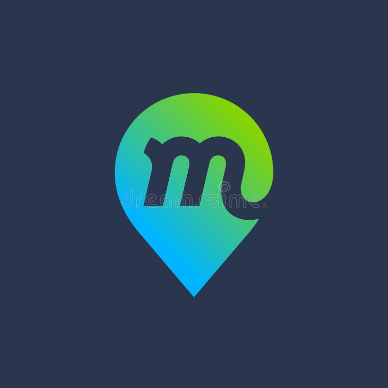 Letter M Point Logo Stock Illustrations – 197 Letter M Point Logo Stock ...