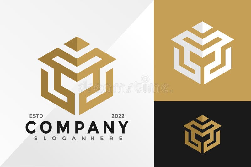 Letter M Cube Logo Stock Illustrations – 412 Letter M Cube Logo Stock ...