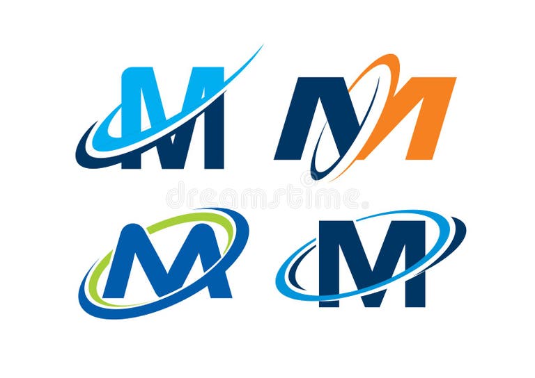 Letter M Infinity Concept Stock Illustrations – 426 Letter M Infinity ...