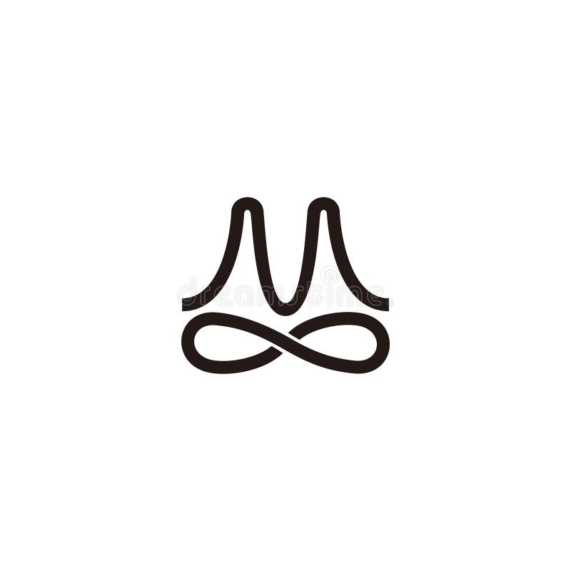 M Logo Infinity Stock Illustrations – 464 M Logo Infinity Stock ...