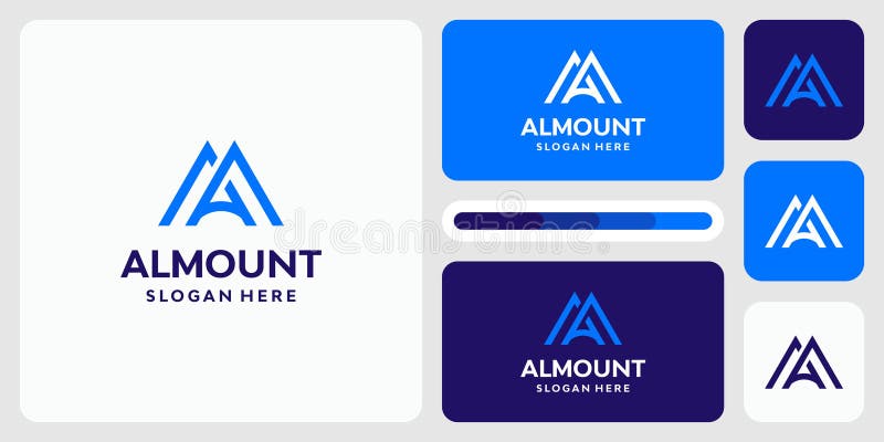 Letter a M Initials Vector Logo Design with Modern, Simple, Clean and ...