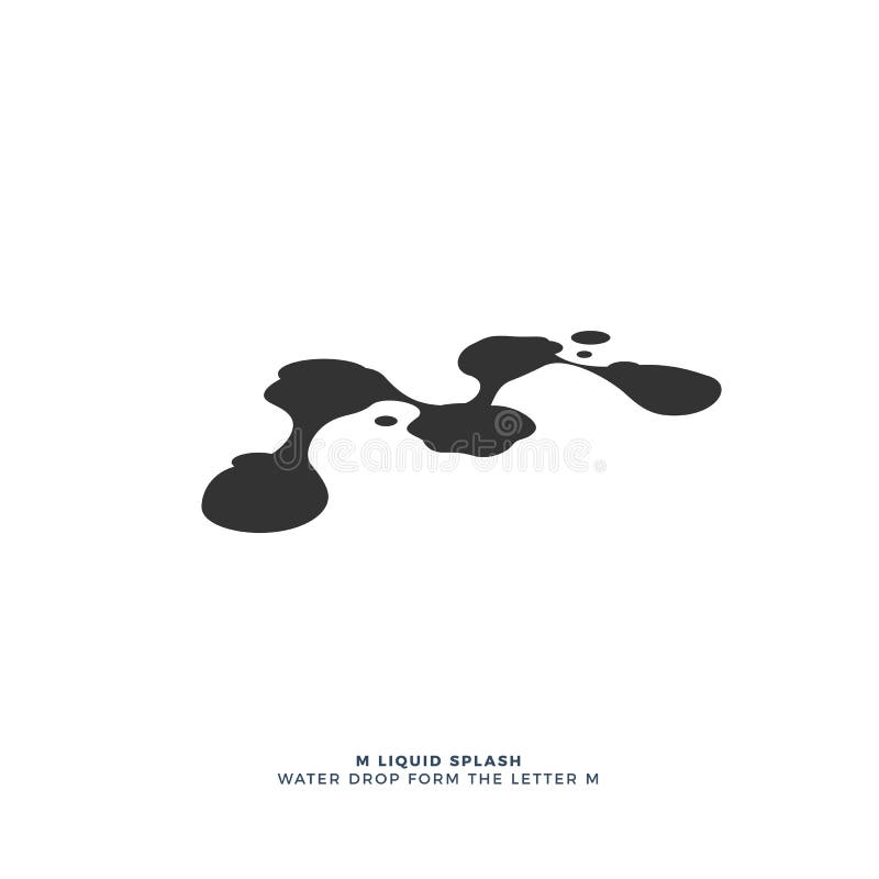 Liquid Letter M Stock Illustrations – 434 Liquid Letter M Stock ...