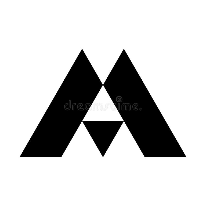 Letter M Logo or Icon Design Stock Vector - Illustration of identity ...