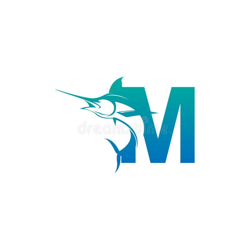 M Fish Logo Stock Illustrations – 105 M Fish Logo Stock Illustrations ...