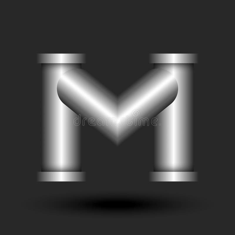 3d M Logo Metal Stock Illustrations – 380 3d M Logo Metal Stock ...