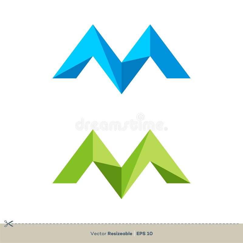Letter M Logo Template Illustration Design. Vector EPS 10 Stock Vector ...