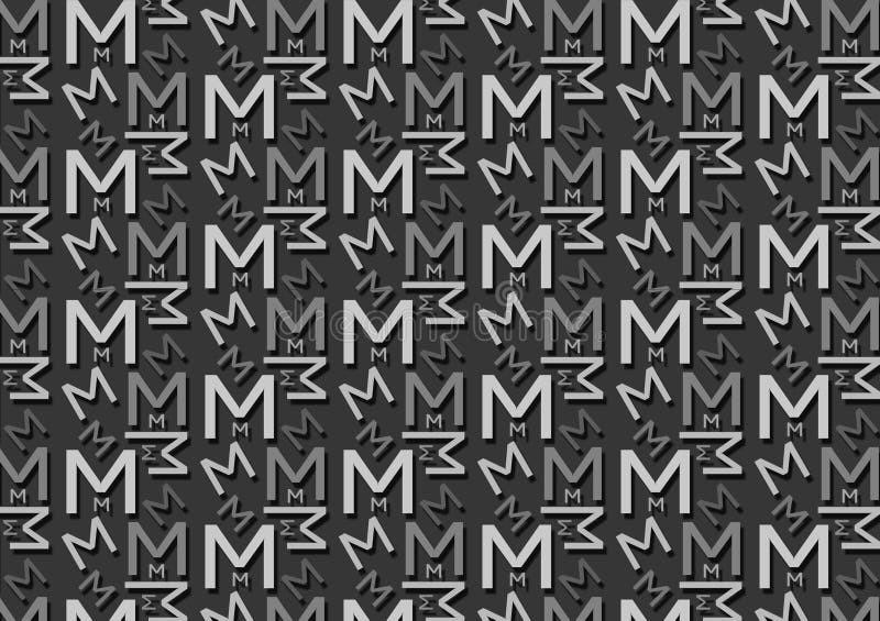 Letter M Different Stock Illustrations – 393 Letter M Different Stock ...