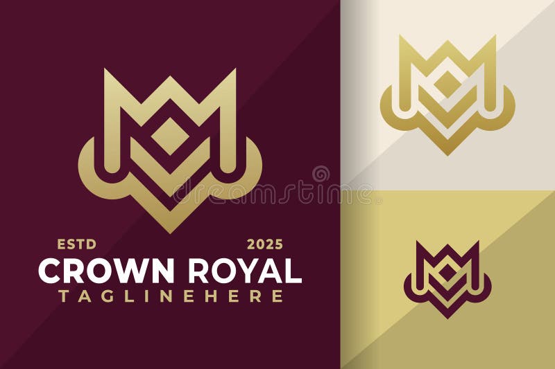 Abstract Medieval Royal Crown Vector Illustration Stock Illustrations ...