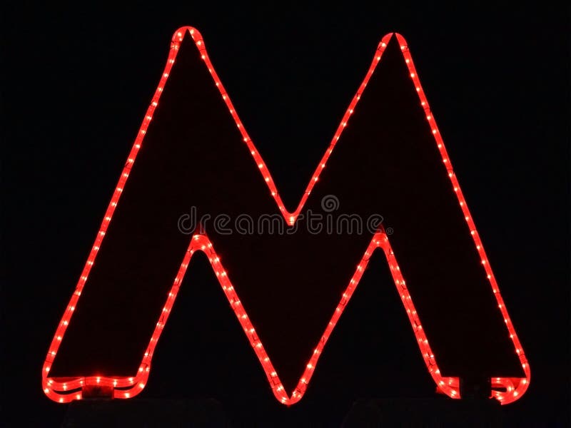 Letter stock image. Image of europe, sign, street, lights - 35762715