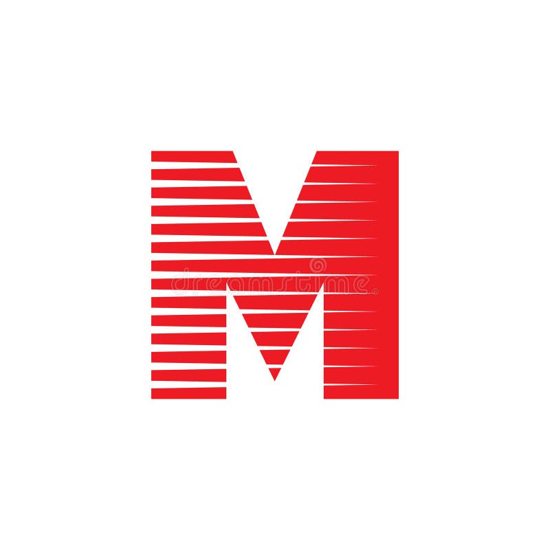 Letter m speed design logo stock vector. Illustration of logo - 100883547