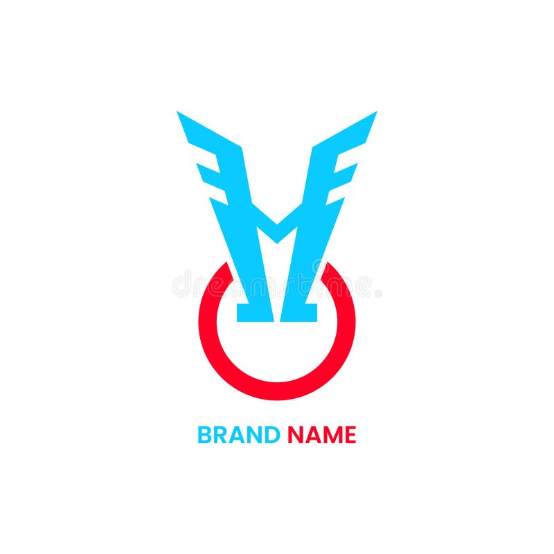 Wings, Letter M and Power Logo Concept. Modern, Minimal and Simple ...