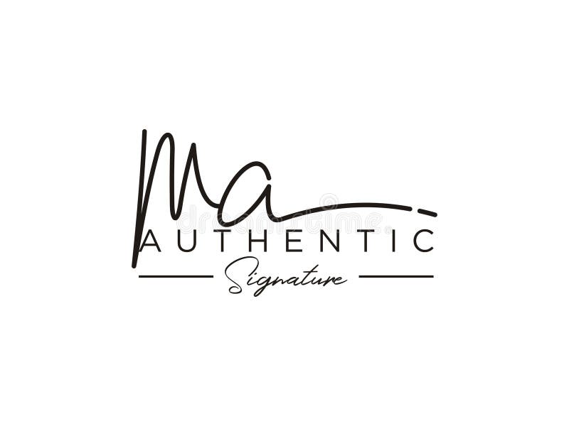 Ma Signature Stock Illustrations – 245 Ma Signature Stock Illustrations ...