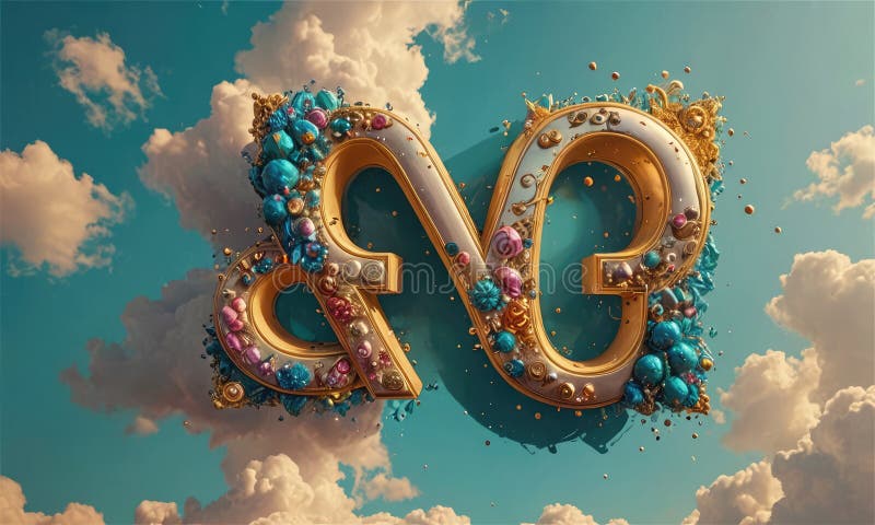 A Letter is Made Up of a Bunch of Other Letters and is Surrounded by a ...