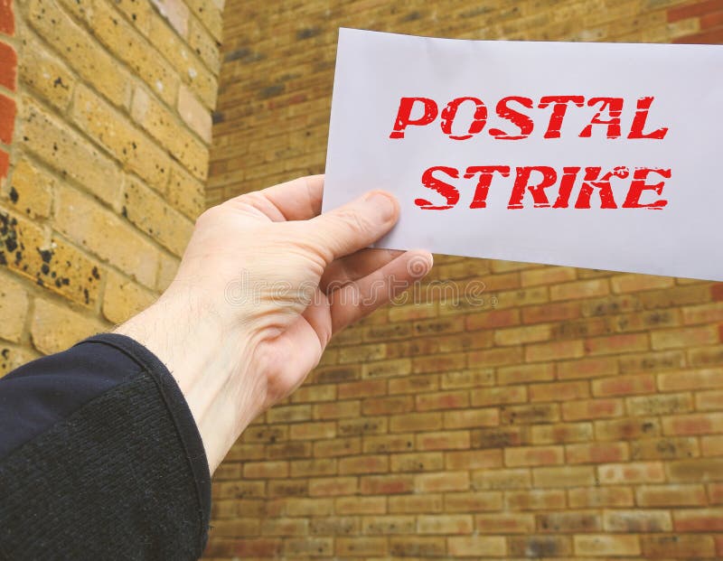 Letter Mail Address Postal Strike Envelope Post Deliver Postman People ...